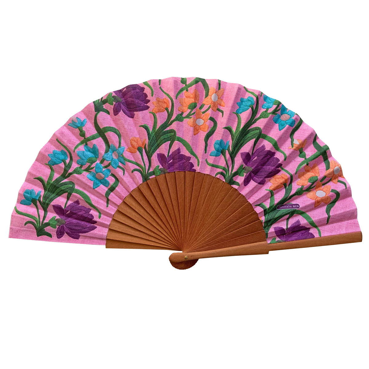 Tusitala Barcelona Hand Fans - Shawl fan